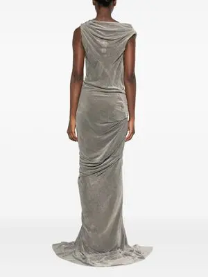 Rick Owens Draped Maxi Dress - Multicolor
