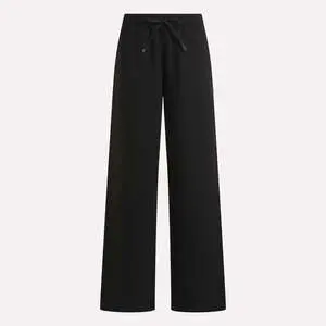 REEBOK Mid-rise Wide-leg Pants - Black