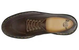 Dr. Martens 2046 Crazy Horse Leather Oxford Shoes - Dark Brown