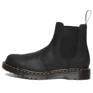 Dr. Martens 2976 Waxed Full Grain Leather Chelsea Boots - Black