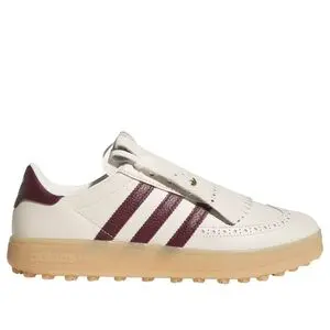 Adidas Coursecup Spikeless Golf 'chalk White Maroon Gum - Chalk White/maroon/gum