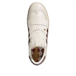 Adidas Coursecup Spikeless Golf 'chalk White Maroon Gum - Chalk White/maroon/gum