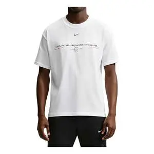 Nike T-shirt 'white Reflective Silver - White/reflective Silver