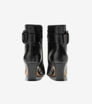 Cole Haan Blanche Snip Toe Buckle Booties