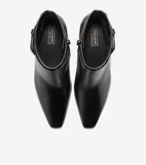 Cole Haan Blanche Snip Toe Buckle Booties