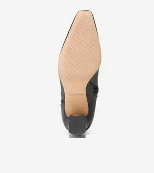 Cole Haan Blanche Snip Toe Buckle Booties