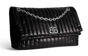 Balenciaga Monaco Large Chain Bag Quilted