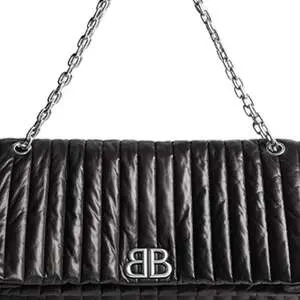Balenciaga Monaco Large Chain Bag Quilted