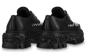 LOUIS VUITTON Derby Baroque Shoes 'black