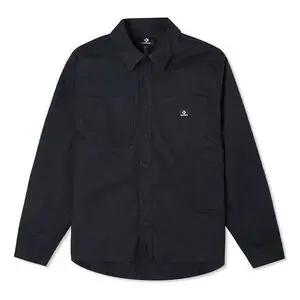 CONVERSE Carpenter Pocket Button Down Long Sleeve Shirt Asia Sizing