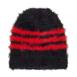 Adidas X Y-3 Stripes Beanie 'black Scarlet