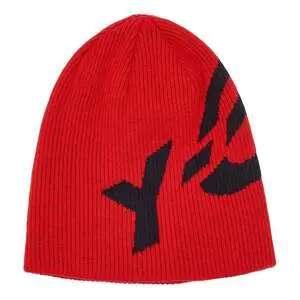 Adidas X Y-3 Graphic Logo Beanie 'red Black - Red/black