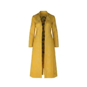 LUME The Marigold Duster Coat - Yellow