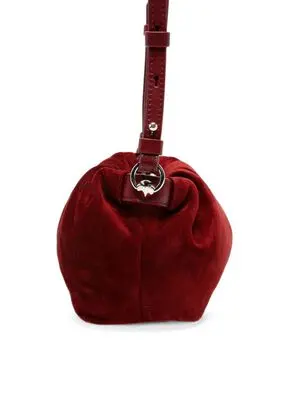 CHRISTIAN LOUBOUTIN Eva Mini Suede Leather Crossbody Bag - Multicolor