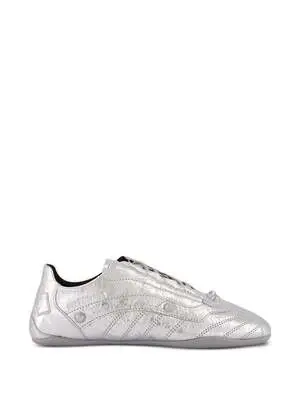 Balenciaga Balenciaga Women City Leather Sneakers Multicolor