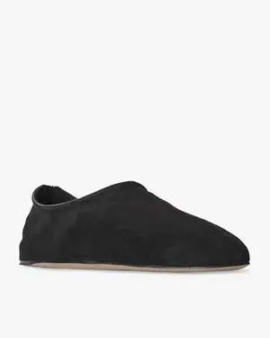 THE ROW Stellene Suede Ballet Flats