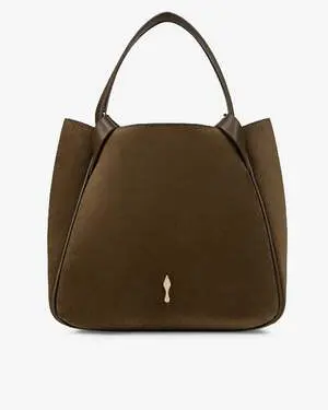 CHRISTIAN LOUBOUTIN Bettina Mini Tote - Grey