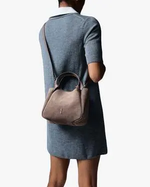 CHRISTIAN LOUBOUTIN Bettina Mini Tote - Grey