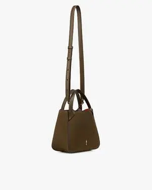 CHRISTIAN LOUBOUTIN Bettina Mini Tote - Grey