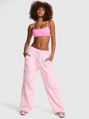 Pink Campus Fleece™ Cargo Sweatpants - Pink