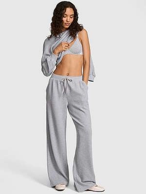 Pink Short Sleeve Sweatpants For Women