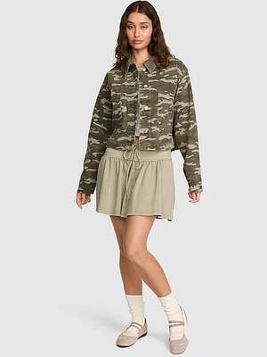 Pink Layered Jackets For Women