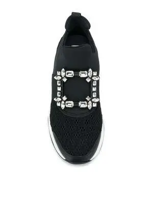 ROGER VIVIER Viv Run Strass Sneakers - Multicolor