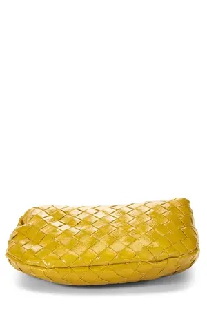 Bottega Veneta Patent Intrecciato Jodie - Yellow
