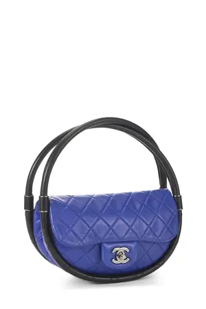 Chanel Quilted Lambskin Hula Hoop Bag