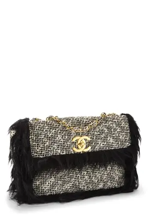 Chanel Tweed Flap Bag