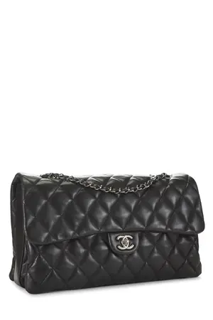 Chanel Calfskin Accordion Flap Bag