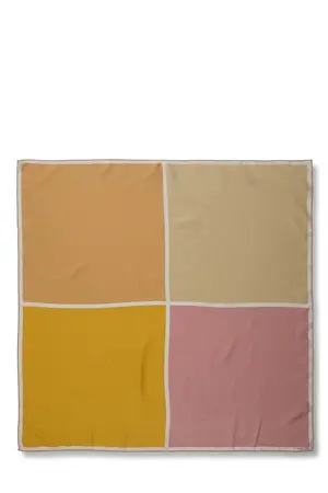 Hermès Multicolor 'quadri' Scarf 90 - Multi