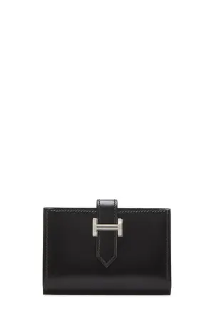 Hermès Box Bearn Wallet - Black