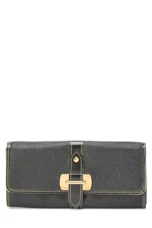 LOUIS VUITTON Suhali Le Favori Wallet - Black