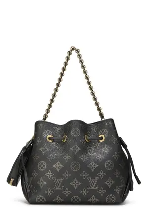 LOUIS VUITTON Monogram Mahina Bella Bucket Bag