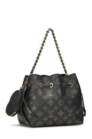 LOUIS VUITTON Monogram Mahina Bella Bucket Bag