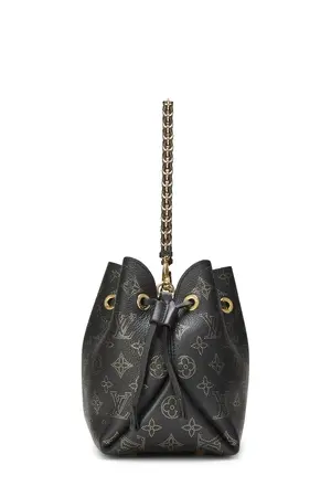 LOUIS VUITTON Monogram Mahina Bella Bucket Bag