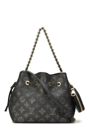 LOUIS VUITTON Monogram Mahina Bella Bucket Bag