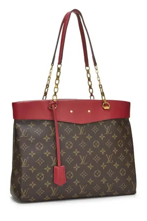 LOUIS VUITTON Monogram Canvas Pallas Shopper