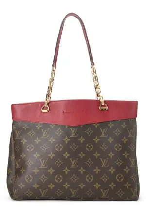 LOUIS VUITTON Monogram Canvas Pallas Shopper