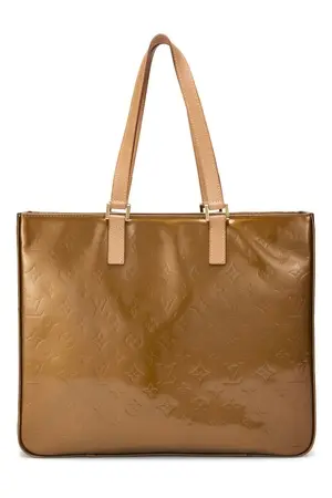 LOUIS VUITTON Monogram Vernis Columbus - Brown
