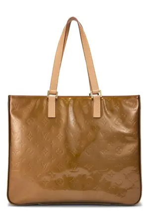 LOUIS VUITTON Monogram Vernis Columbus - Brown