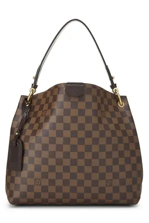 LOUIS VUITTON Damier Ebene Graceful - Brown
