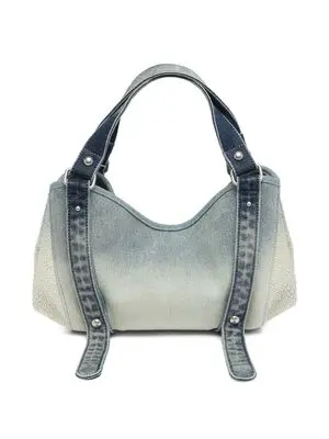 DIESEL® D-one Small Cototn Handbag - Multicolor
