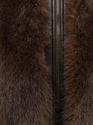 Zimmermann Valiant Faux Fur Jacket