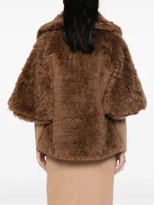 Max Mara Wool Cape - Multicolor