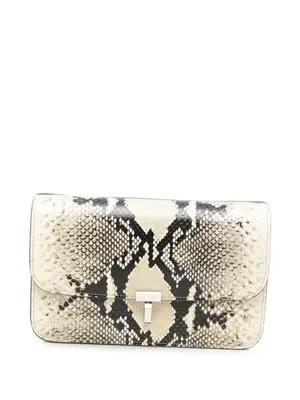 TOTEME T-lock Leather Crossbody Bag - Multicolor