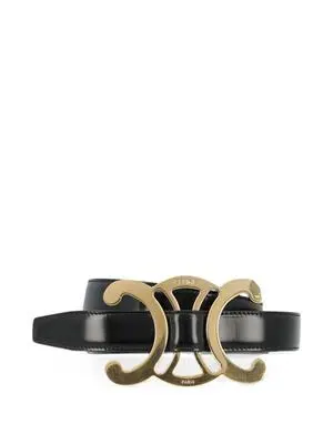 Celine Triomphe Leather Belt - Multicolor