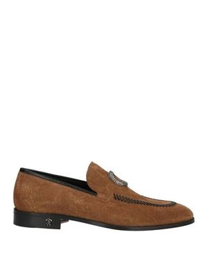 Roberto Cavalli Loafers Tan Size Leather - Brown
