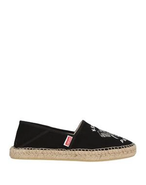 Kenzo Espadrilles Size Textile Fibers - Black
